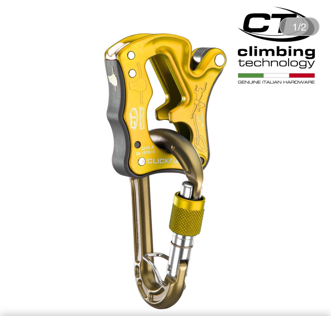 Climbing Technology 確保器 CLICK UP KIT【黃色】2K645 | 蝦皮購物