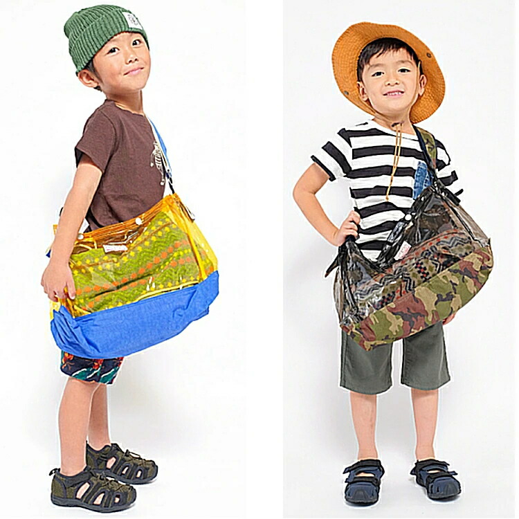 DoReFe | 日本代購 預+部分現OCEAN＆GROUND 大容量 玩水 游泳 輕巧 防水 PVC 側背包 | 蝦皮購物