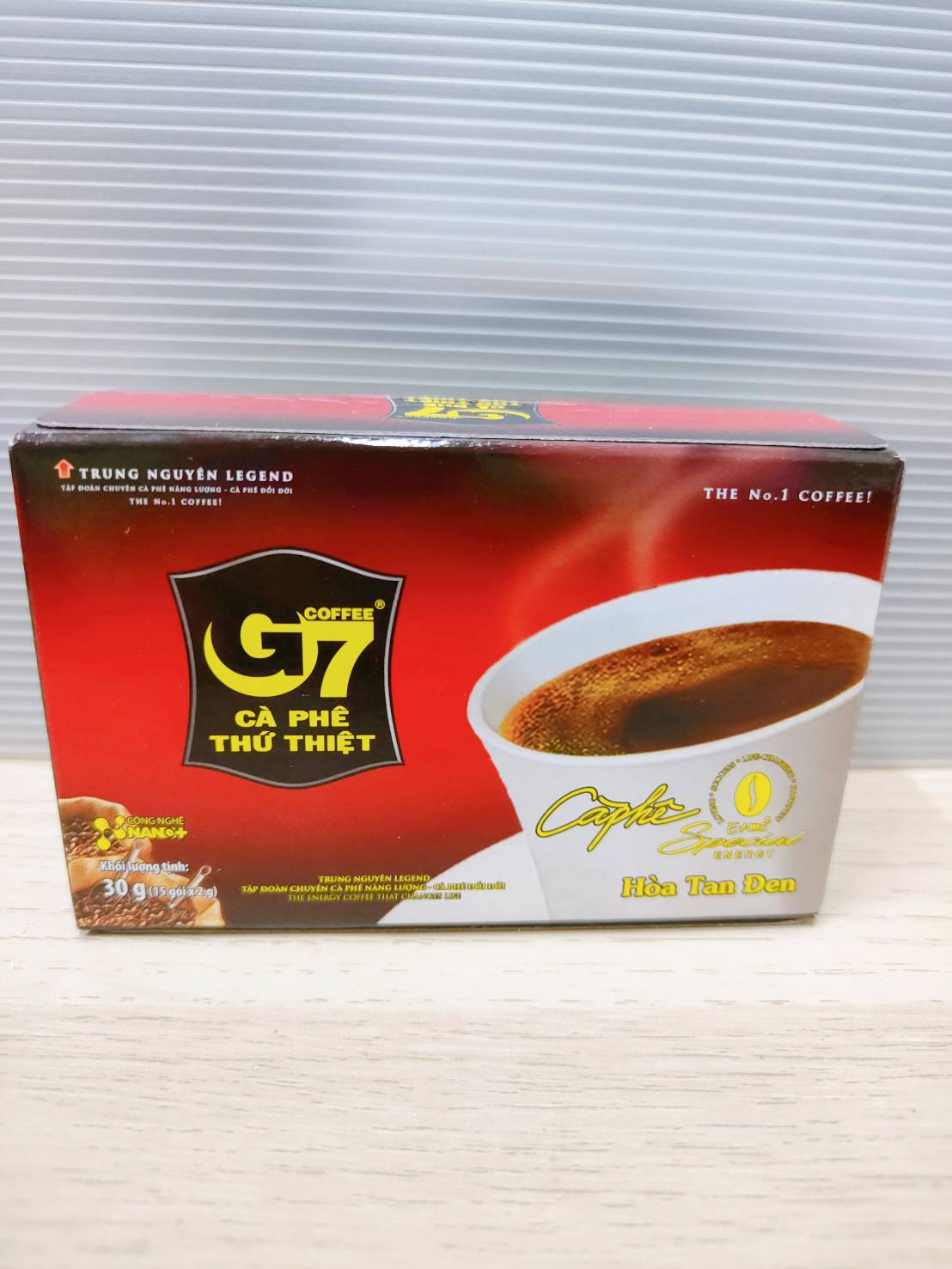 [梨花院]現貨 G7 黑咖啡 2g*15包 越南 咖啡 coffee 越南咖啡 純咖啡 團購 野餐 美式 沖泡 黑咖啡 | 蝦皮購物
