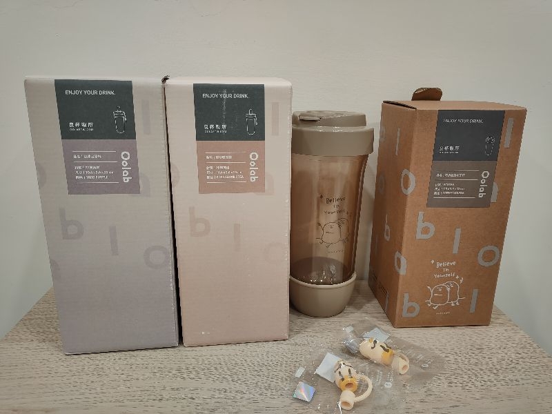 現貨2天出貨🍊良杯製所Oolab奶蓋師系列 豆沙吸管杯贈粗吸管 800ml 環保杯 飲料杯 冷飲杯 輕便運動水壺 隨身杯 | 蝦皮購物