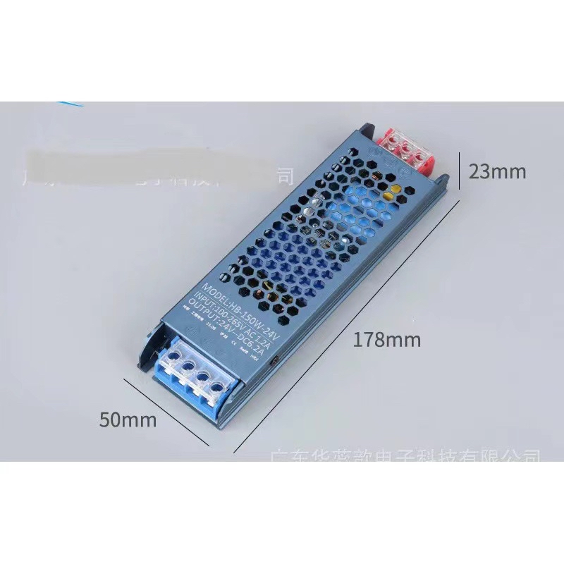 迷你型LED電源供應器LED條燈線型燈窄小空間專用靜音電源12/24V 45瓦／60瓦／100瓦／200瓦開關電源變壓器 | 蝦皮購物