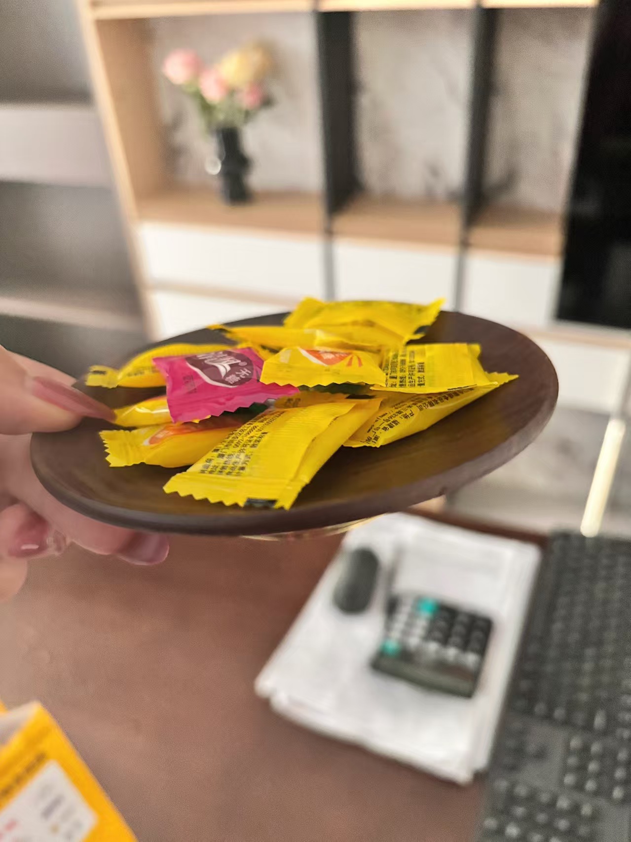 【胡桃木茶點碟 宅配免運】圍爐煮茶胡桃木果盤 中式禪意精緻點心盤 零食貢供盤 茶點盤 乾果盤 實木乾果碟IIH | 蝦皮購物
