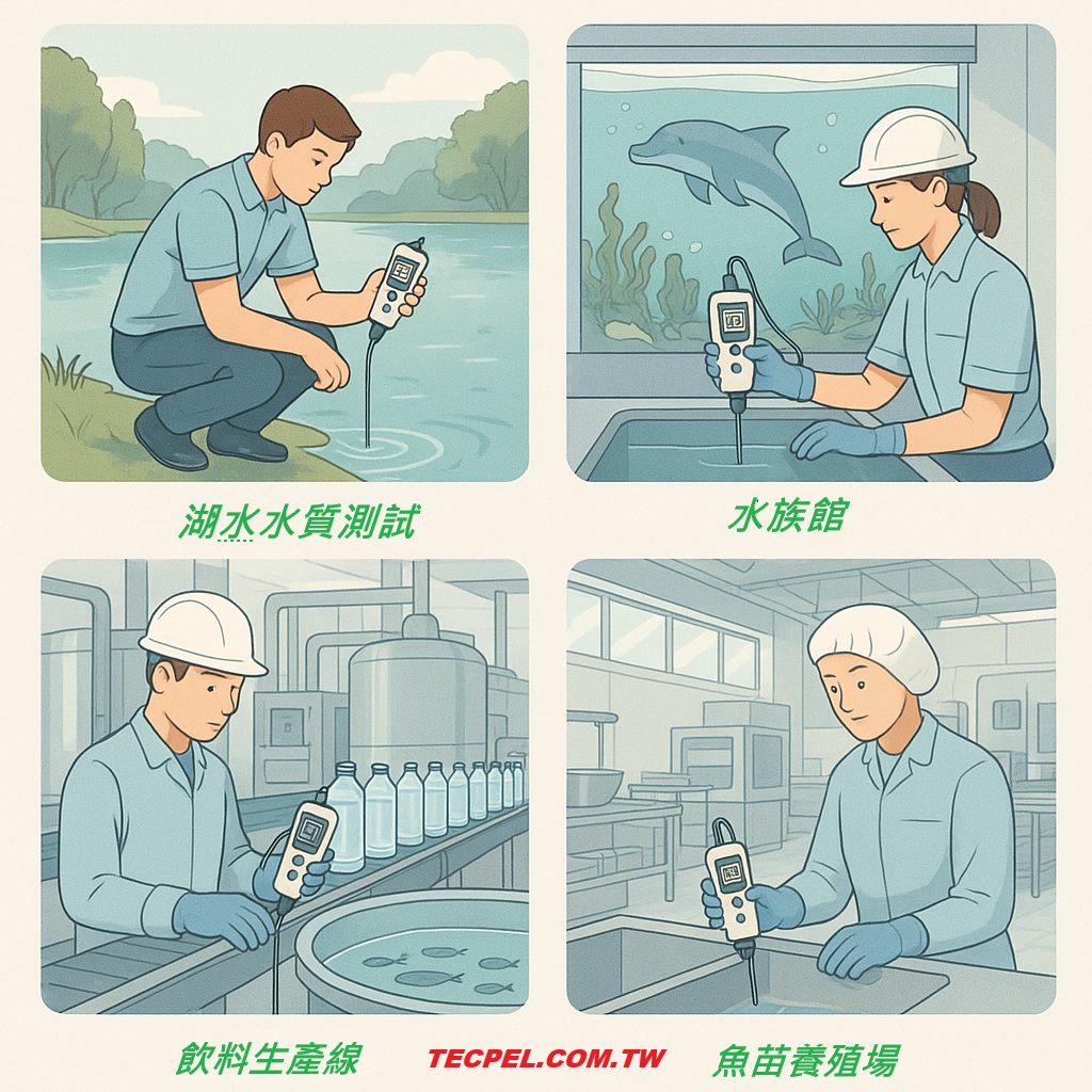 TECPEL泰菱電子 》pH-875 防水型 pH/EC/TDS/溫度四合一測試儀 酸鹼度計 電導度計 總溶解固體量 | 蝦皮購物