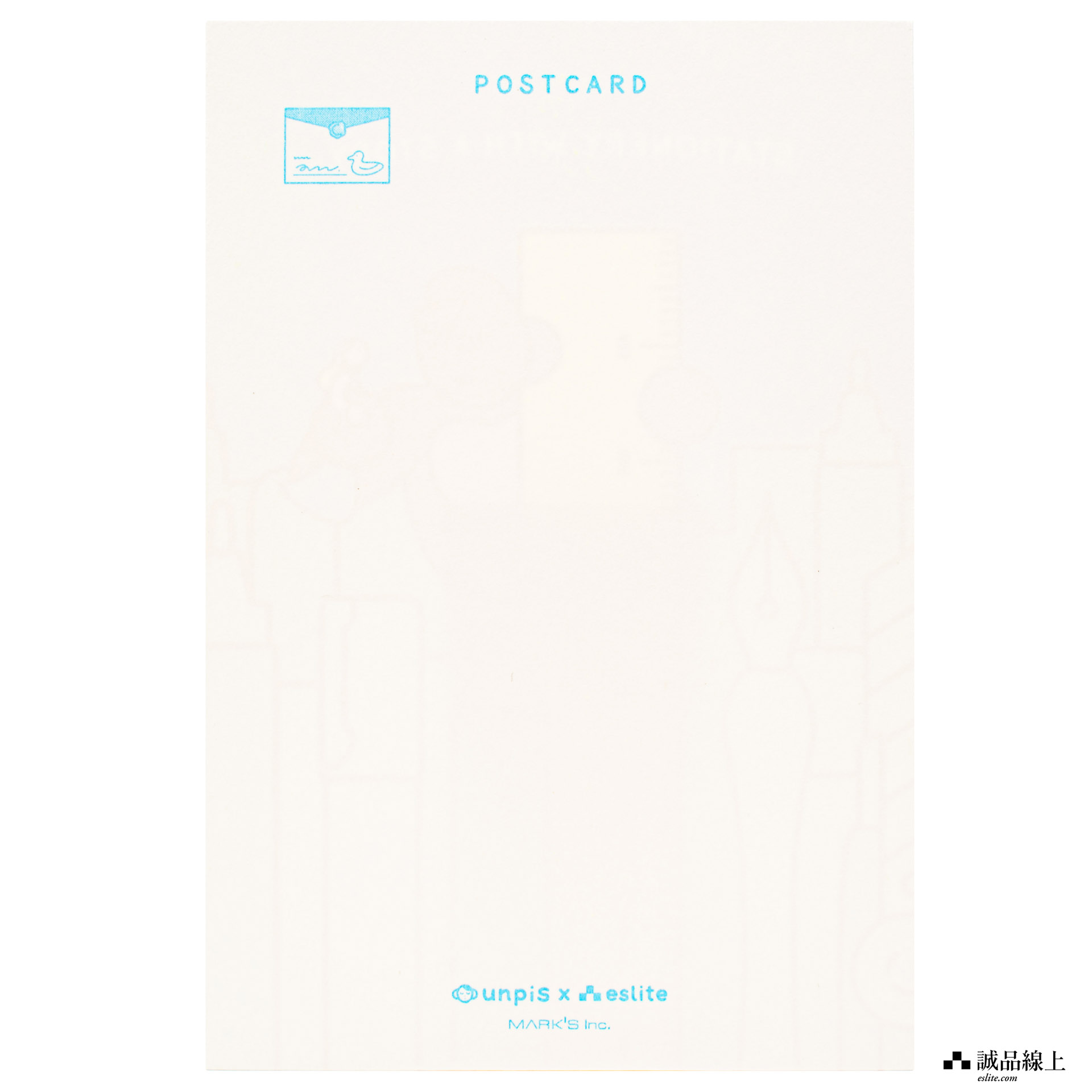 【誠品限定】unpis X MARK'S 孔版印刷明信片/ 金剛 eslite誠品 | 蝦皮購物