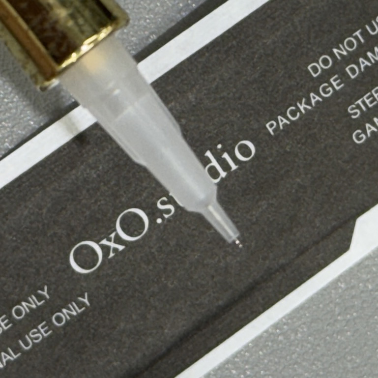【OxO.STUDIO】研製 單針+針帽（10入組）霧眉 飄眉 眼線 紋繡 半永久 半拋機 機器單針 毛尖單針 針帽 | 蝦皮購物