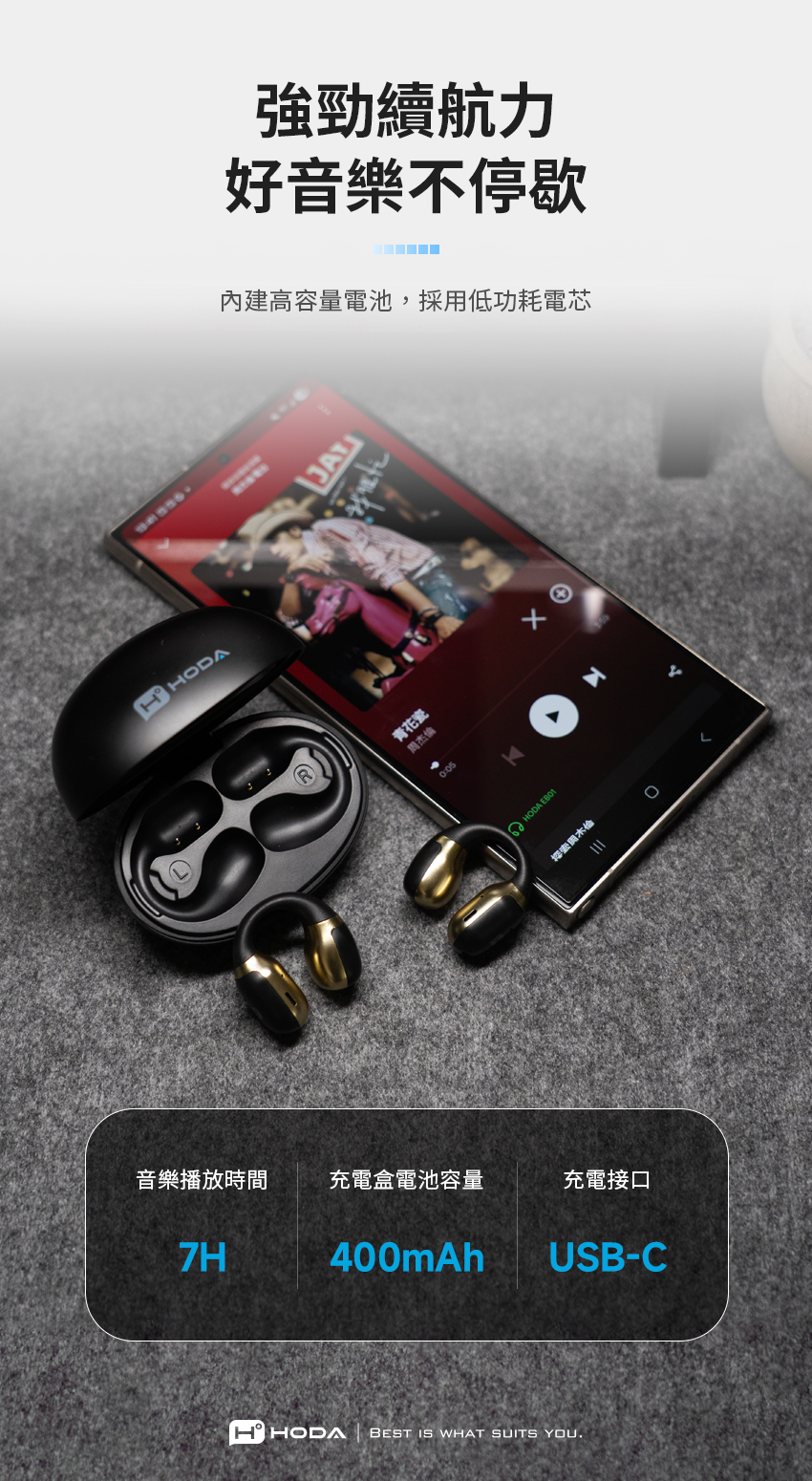 HODA 氣傳導 OWS 藍牙耳機｜開放式聽音環境 安全運動適用 通話清晰 | 蝦皮購物