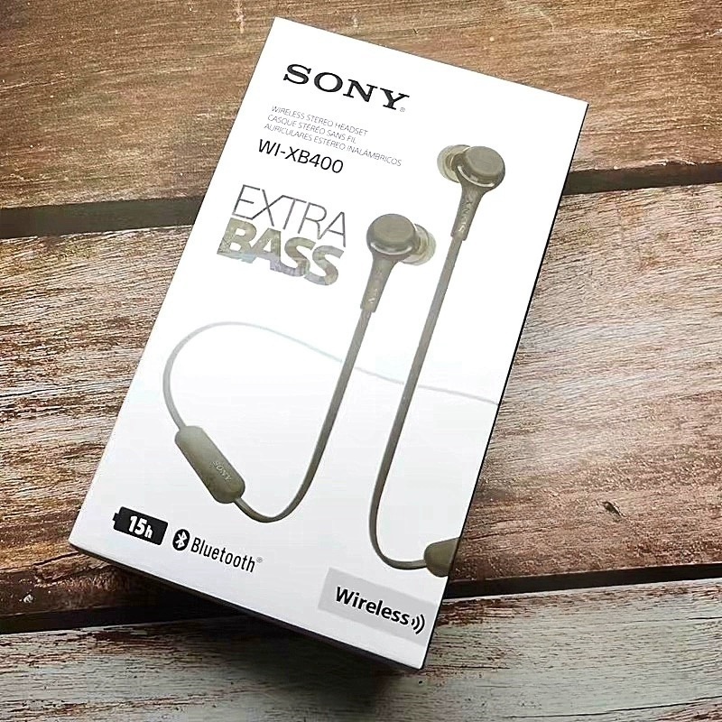 索尼 Sony 掛脖式耳機 WI-XB400 掛脖式藍牙耳機 WI C200 入耳式 磁吸頸掛 電競耳機 運動耳機 | 蝦皮購物