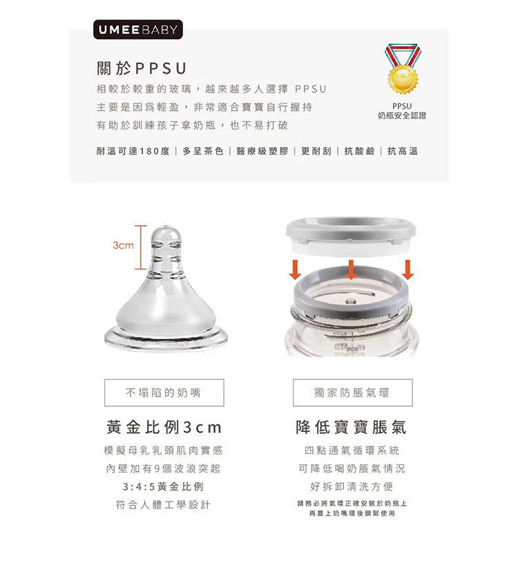 荷蘭《Umee》PPSU奶瓶160ml | 蝦皮購物