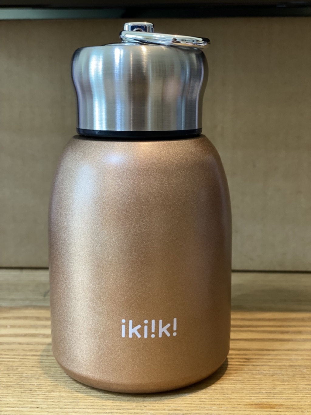 保溫瓶ikiiki輕飲御口保溫瓶(玫瑰金色)300ml 股東會紀念品 | 蝦皮購物