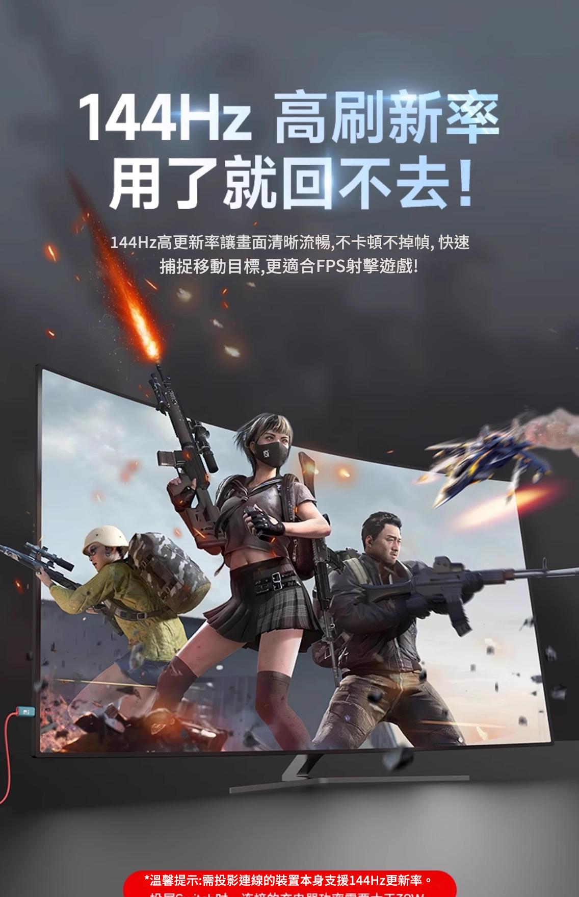 [台灣現貨] Jemdo switch2 投屏線 4K 144Hz 便攜式 底座 HDMI 投影 ns2 轉接線 任天堂 | 蝦皮購物