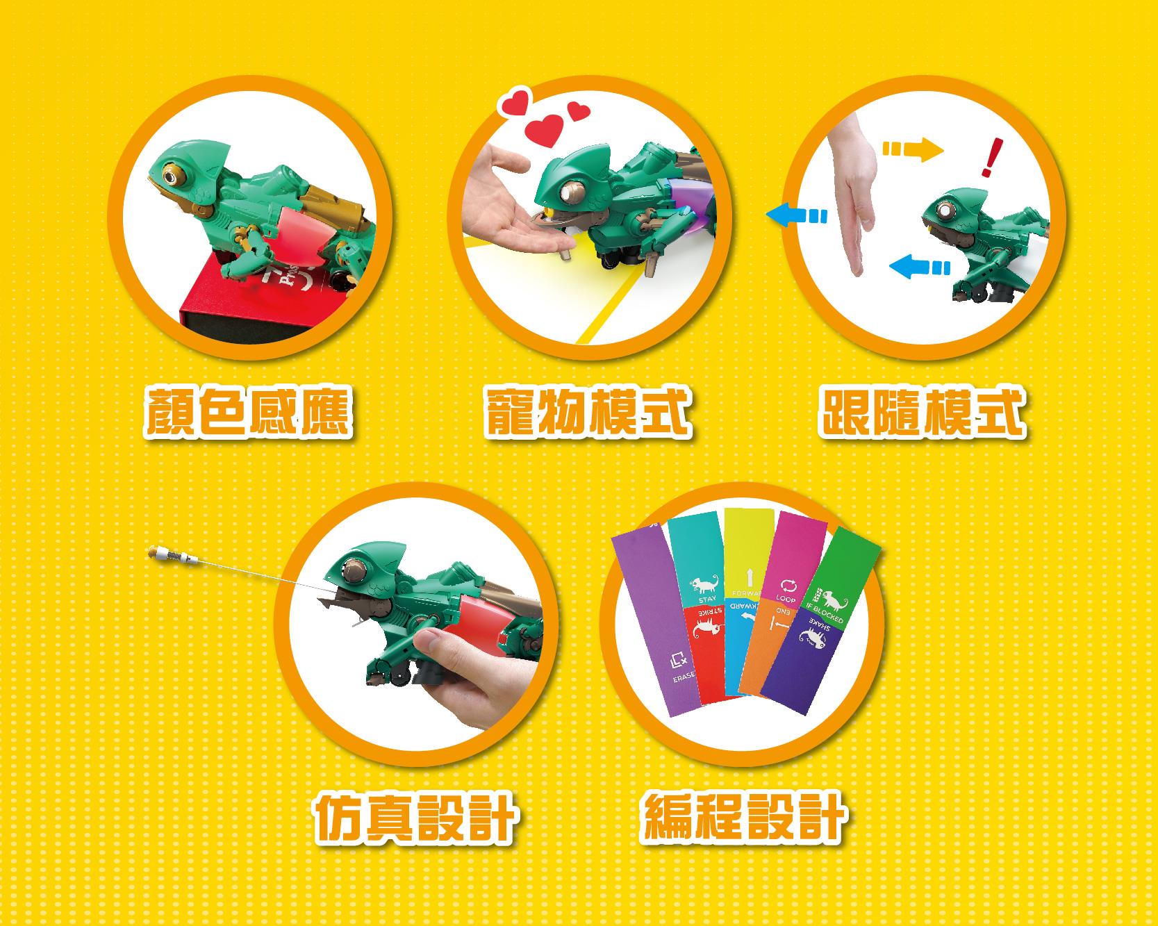 【寶工Pro'sKit 科學玩具】AI編程變色龍-酷迪 Codee｜GE-735 | 蝦皮購物