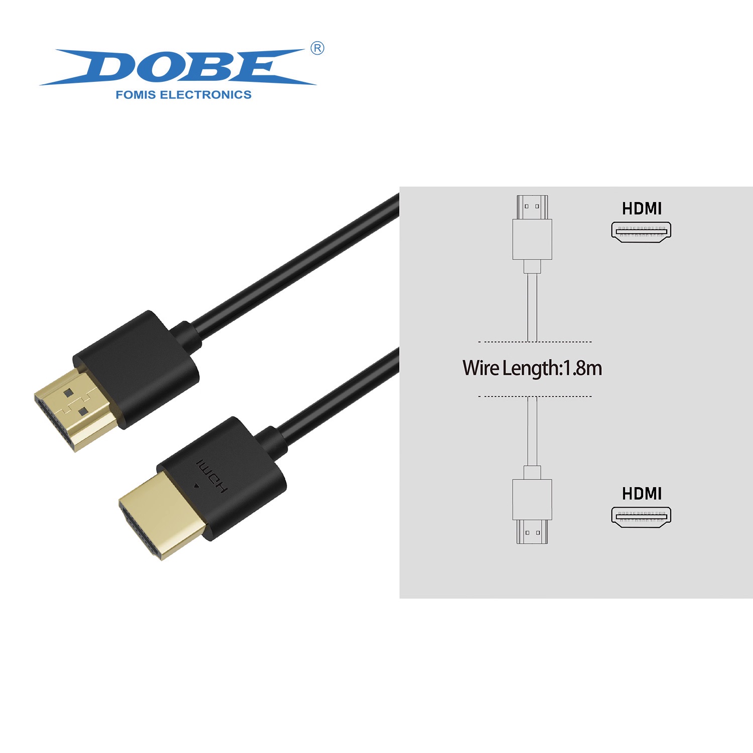 [現貨]DOBE 正品 Switch2 HDMI 視訊線 1.8米 TV 底座 NS1 NS2 PS5 XBOX 高清線 | 蝦皮購物