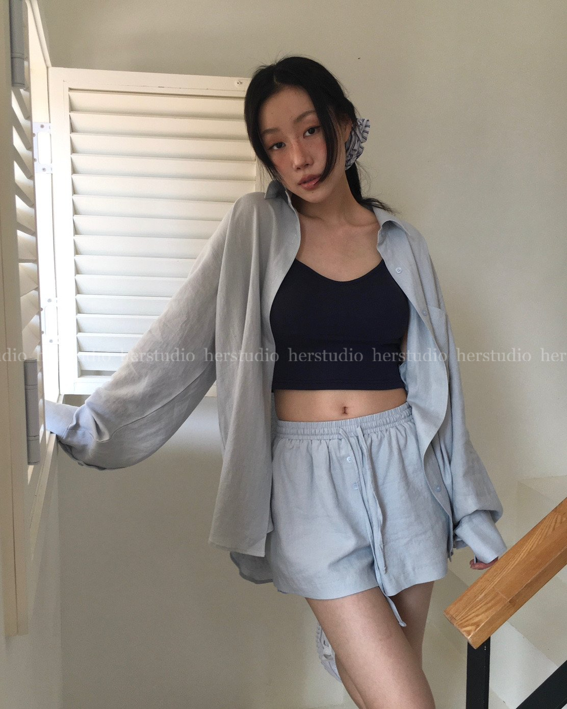 🔥黑現 HERStudio韓國代購 U領短版bra背心(4col) | 蝦皮購物