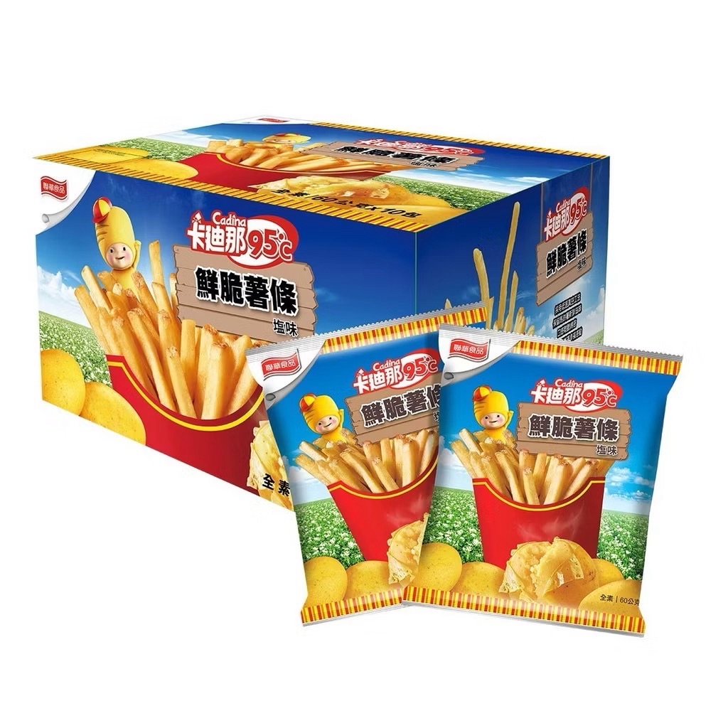 ️2026.2.26卡迪那 95度C鮮脆薯條 60gX10入 | 蝦皮購物