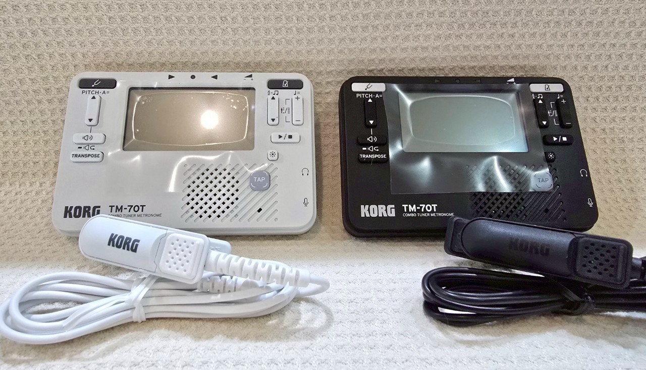 ★Queenie精選小舖★ KORG TM-70C 調音器/節拍器 內含CM400拾音夾 (黑/白)快速出貨 | 蝦皮購物