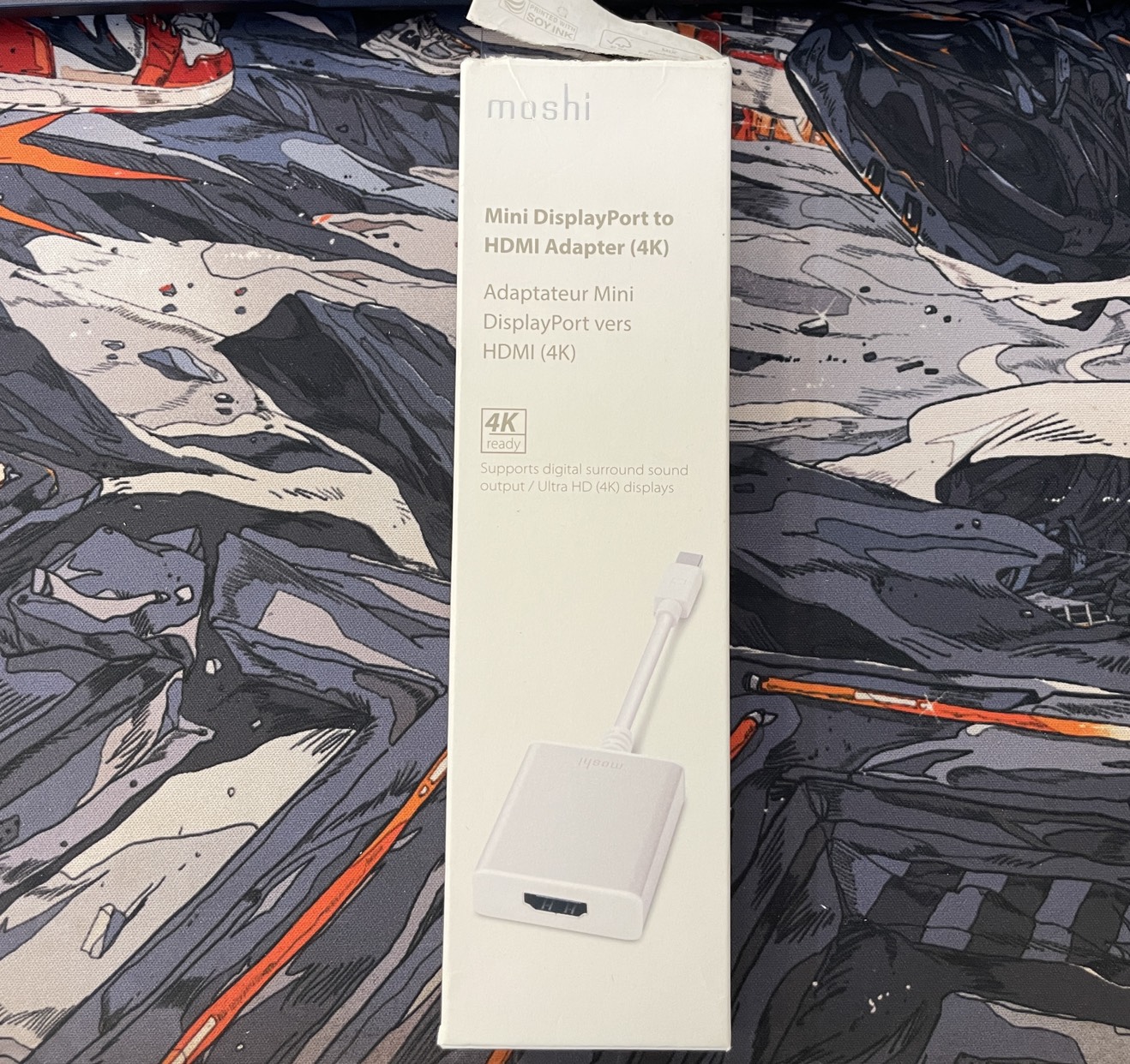 (二手) moshi Mini DisplayPort TO HDMI 4K Mac to TV/液晶螢幕 轉接線 鋁殼 | 蝦皮購物
