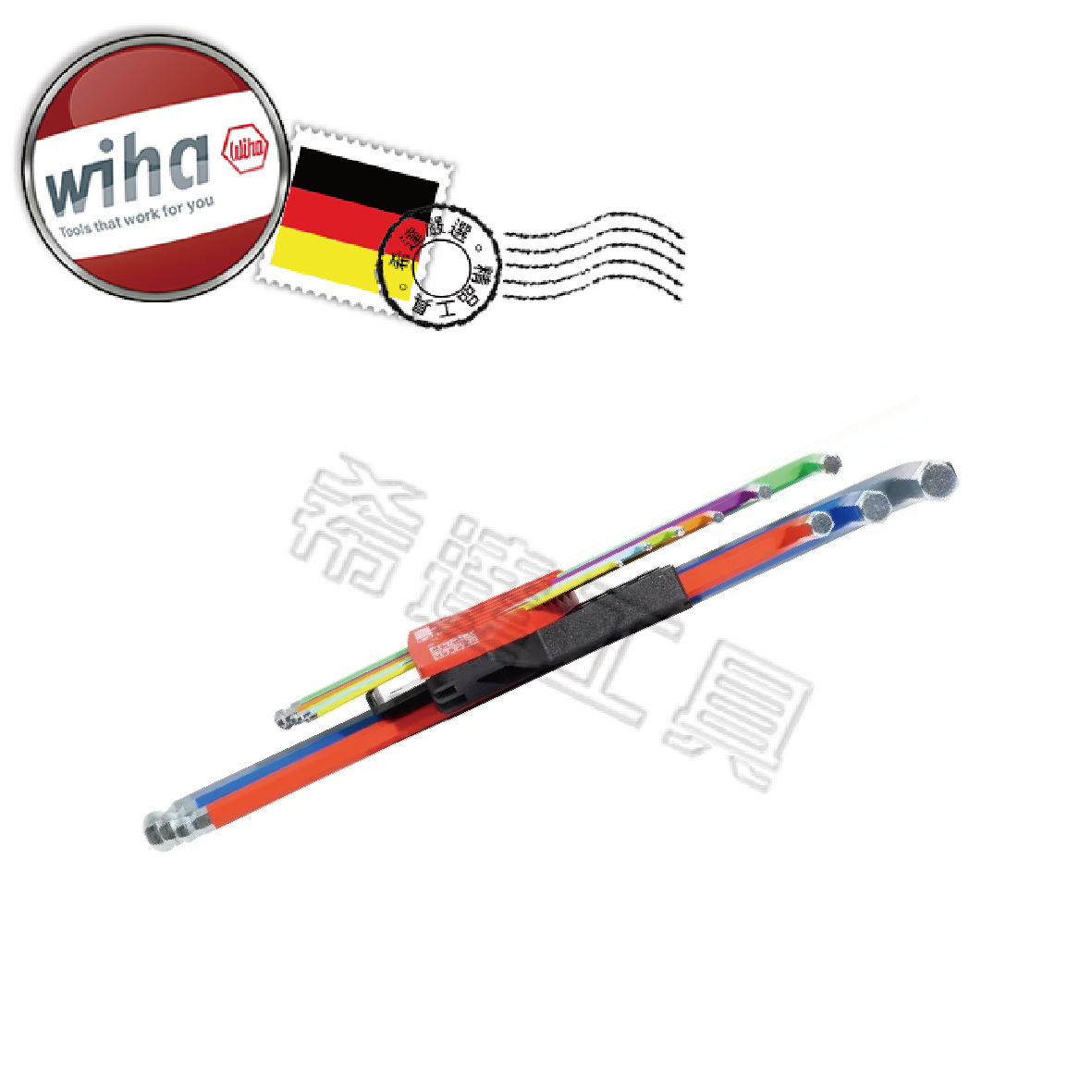 *希達工具* 德國 Wiha 9支組 彩虹 長L型 六角扳手 L型 六角 球頭扳手 SB 369 S9F Prosta | 蝦皮購物