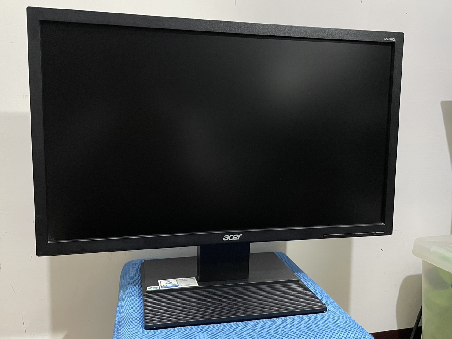 右上角黃塊 宏碁Acer V226HQL 22型 21.5吋 16:9 FHD 1080P LED螢幕 (有DVI) | 蝦皮購物