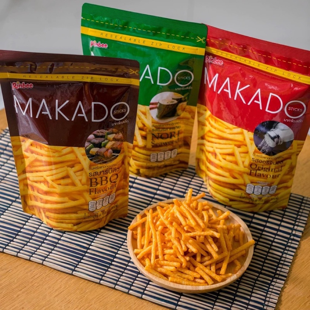 滿額免運 現貨~快速出貨 團購｜批發 MAKADO 泰國進口脆薯條｜鹽味、海苔味 麥卡多 27g 薯條 | 蝦皮購物