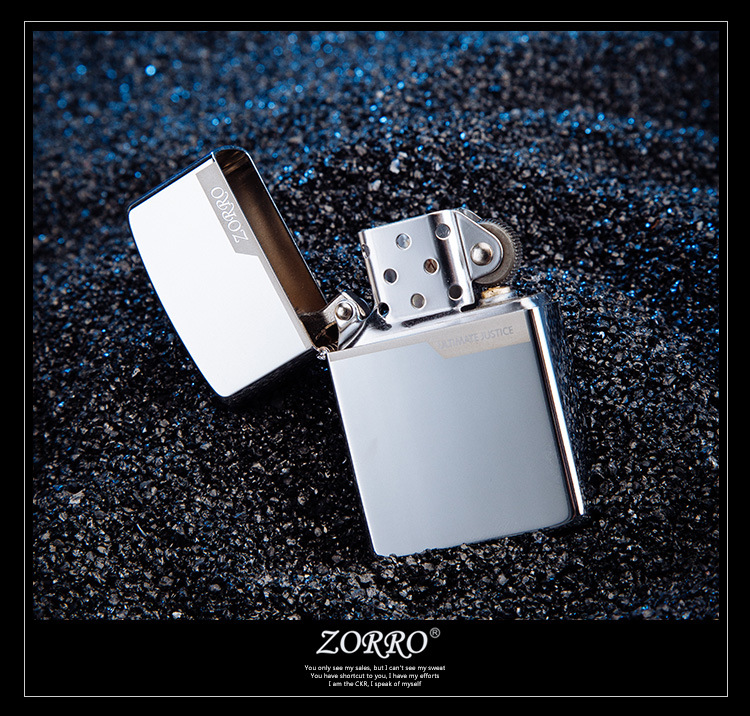 【ZORRO正品】打火機 防風打火機 佐羅 磨砂 紳士系列 亮面佐羅標籤 煤油打火機 902 ZIPPO ZORRO | 蝦皮購物
