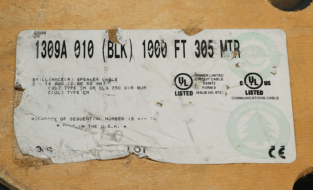 美製 Belden 1309A 14awg OFC高純度99.995%無氧銅喇叭線 | 蝦皮購物
