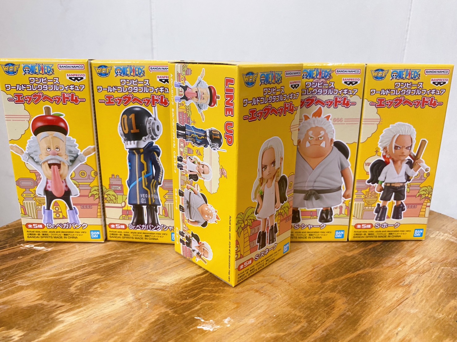 『Vic Toy』代理版 WCF 航海王 海賊王 蛋頭篇 vol.1/2/3/4 鯊魚 蛇 鷹 正 龐克1號 貝卡帕庫 | 蝦皮購物