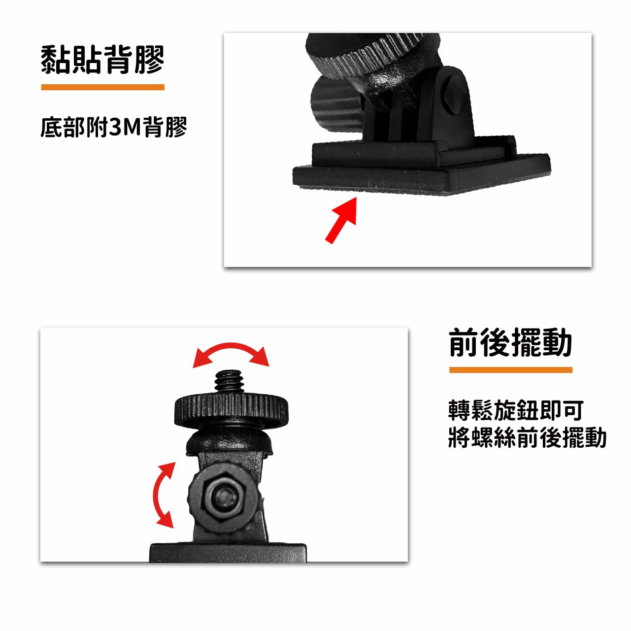 M6螺絲黏貼款支架｜台南現貨｜6mm螺絲頭專用｜黏貼式支架｜C01B｜破盤王 | 蝦皮購物