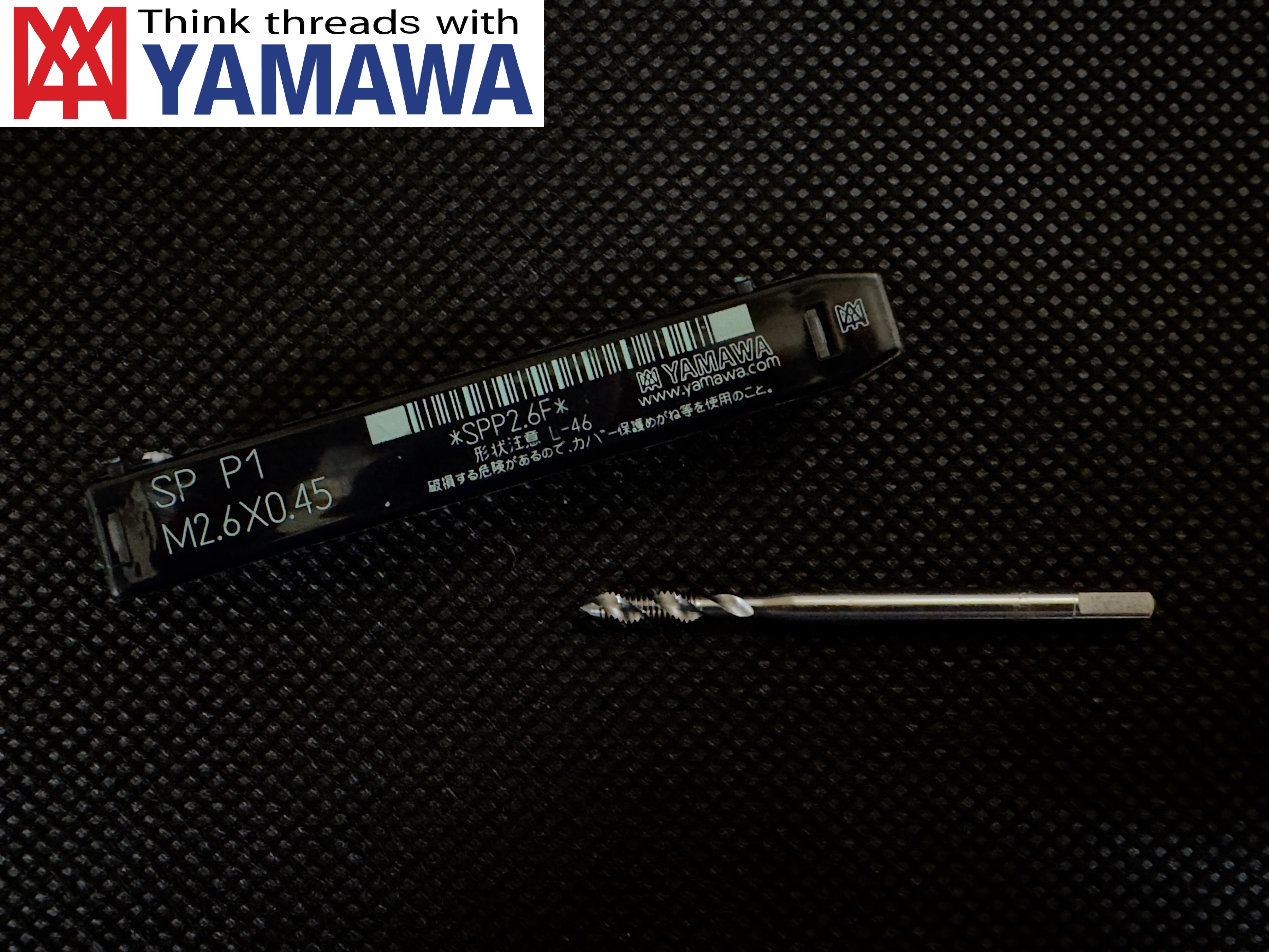 YAMAWA 螺旋絲攻 2-56UNC 4-40UNC M2.6*0.45 公英制螺絲攻 攻牙刀 日本製 SP系列 | 蝦皮購物