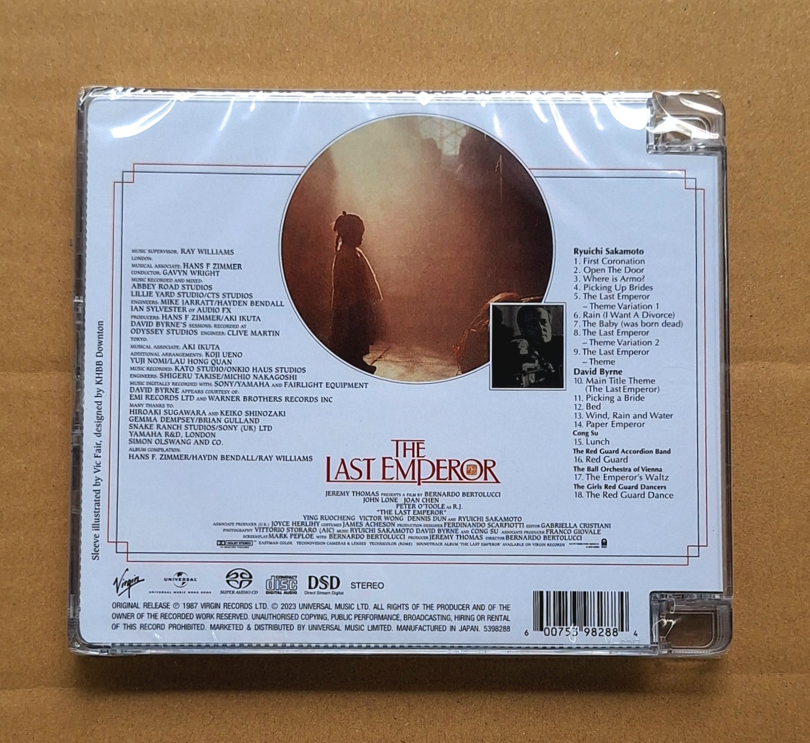 末代皇帝 電影原聲帶SACD 正版全新 The Last Emperor 進口版 | 蝦皮購物