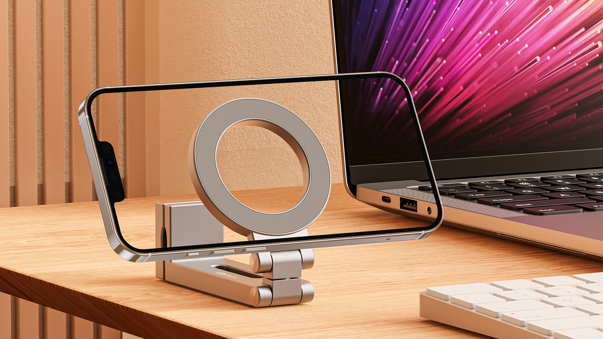 瑞米 Raymii ZT35 鋁合金旅行摺疊磁吸手機支架 手機架 Magsafe適用 | 蝦皮購物