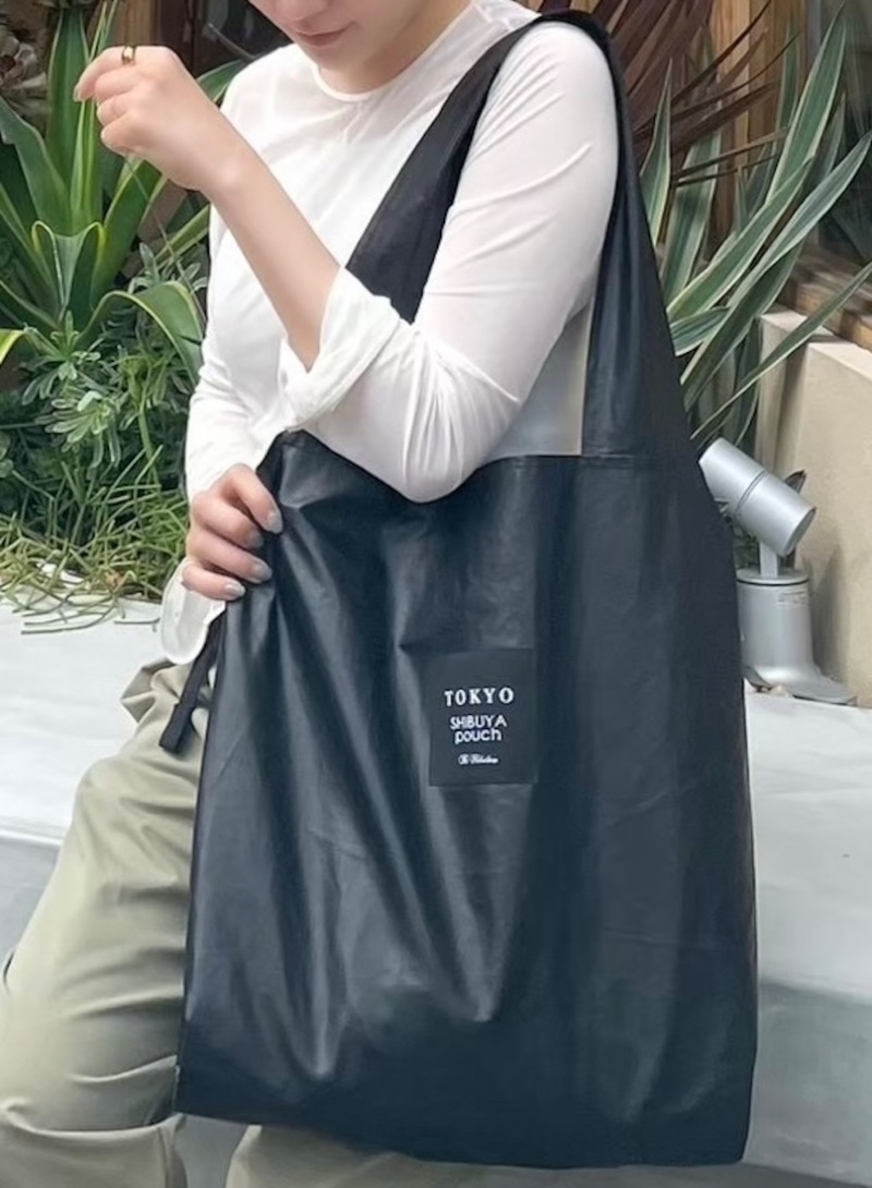 現貨在台速出/日本代購🇯🇵 TOKYO SHIBUYA POUCH 東京 涉谷限定 超火紅平價環保購物袋 XL號日本製 | 蝦皮購物