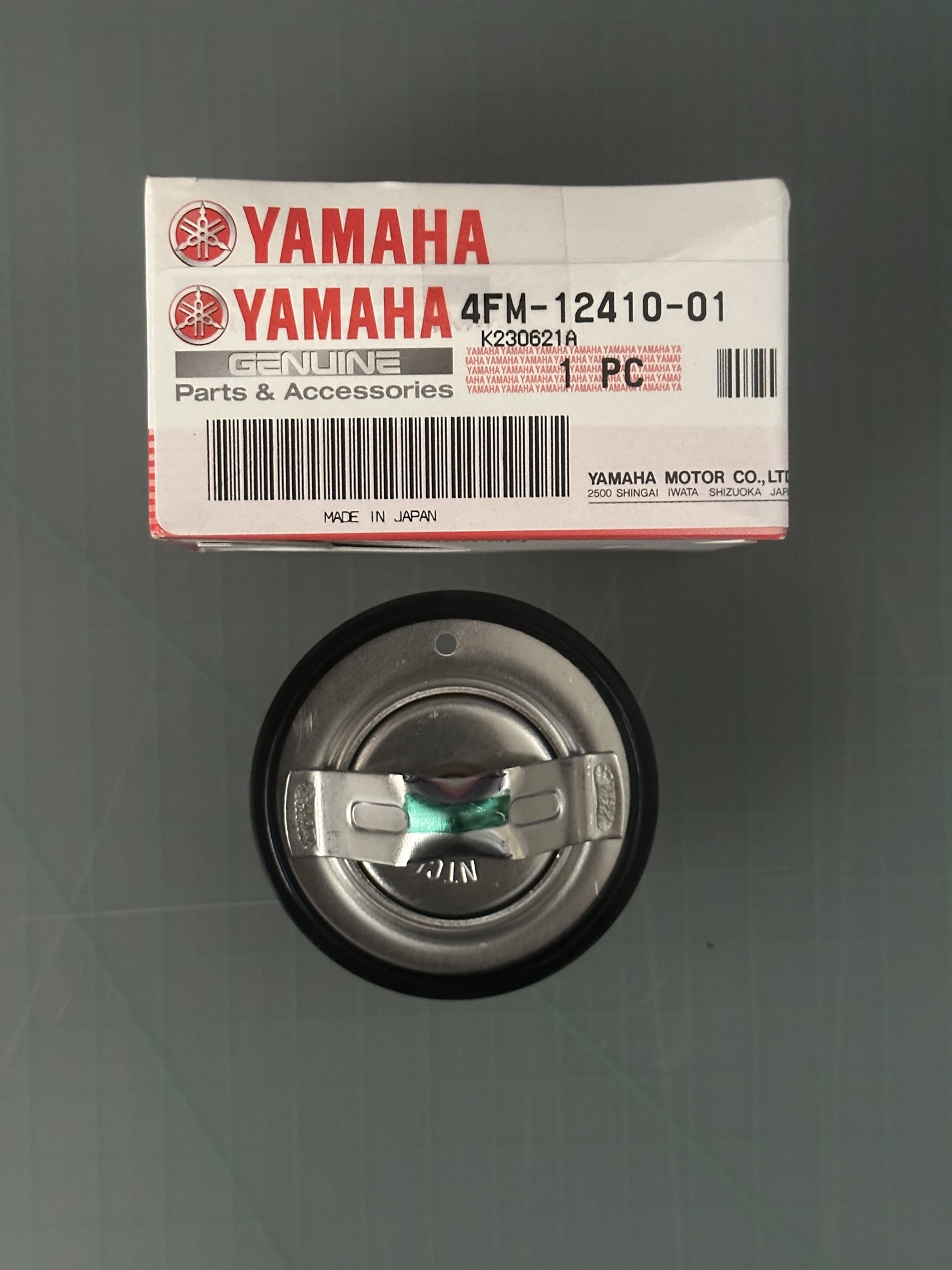 YAMAHA R1-R1M MT-10 FJR1300 4FM-12410-01 節溫器 原廠 | 蝦皮購物