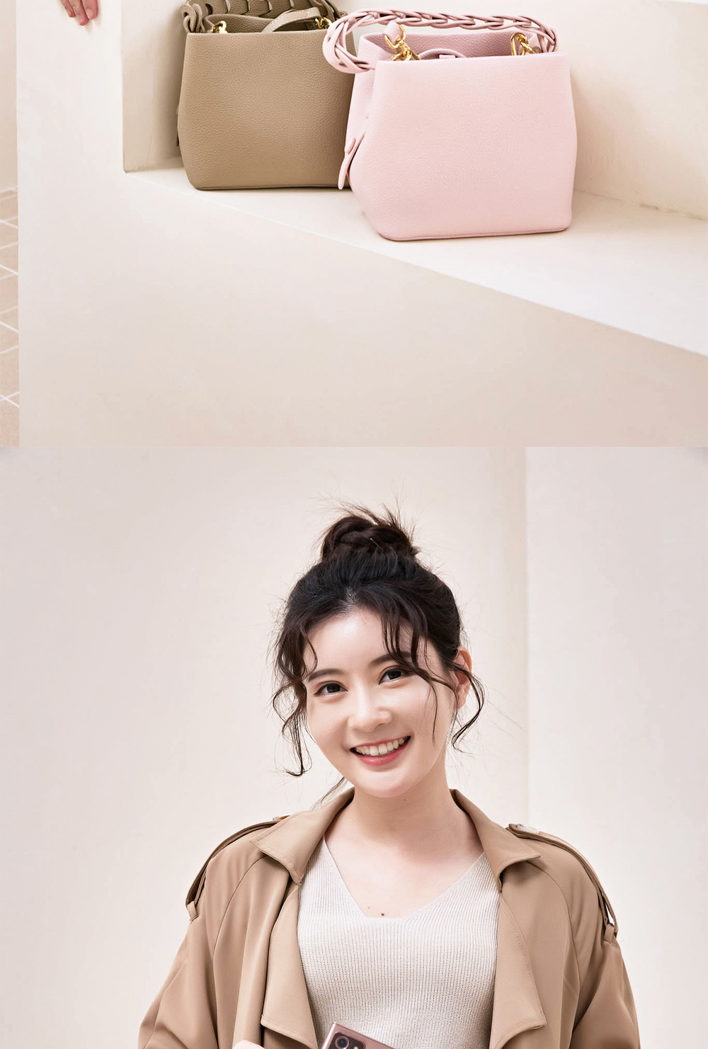 高級感編織水桶包(手提包/單肩包/斜背包/KDB-8553) | 蝦皮購物