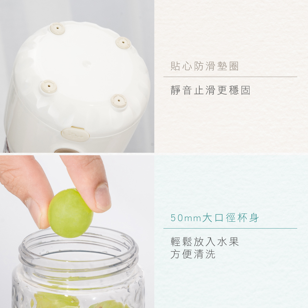 【KINYO】復古便攜果汁機(JRU-6830)｜藍/白 兩色選 USB充電式 | 蝦皮購物