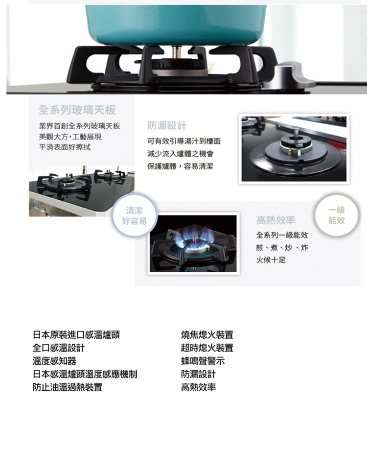 RINNAI 林內 台爐式感溫玻璃雙口爐 RTS-Q230G(B)(LPG) | 蝦皮購物