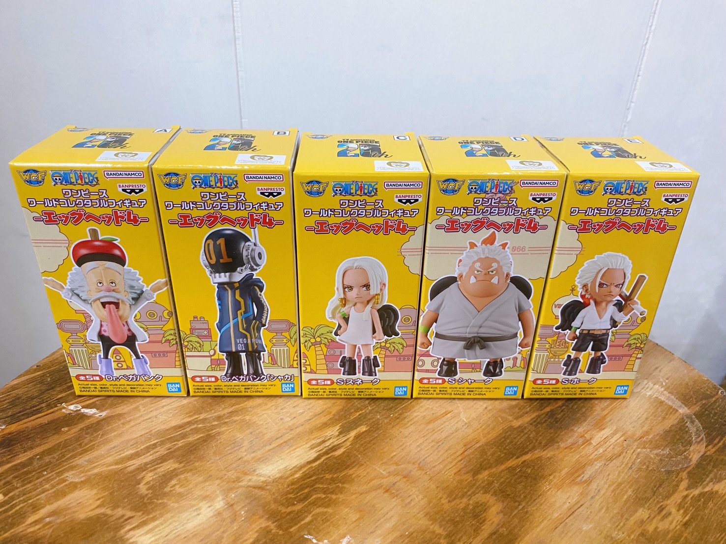 『Vic Toy』代理版 WCF 航海王 海賊王 蛋頭篇 vol.1/2/3/4 鯊魚 蛇 鷹 正 龐克1號 貝卡帕庫 | 蝦皮購物