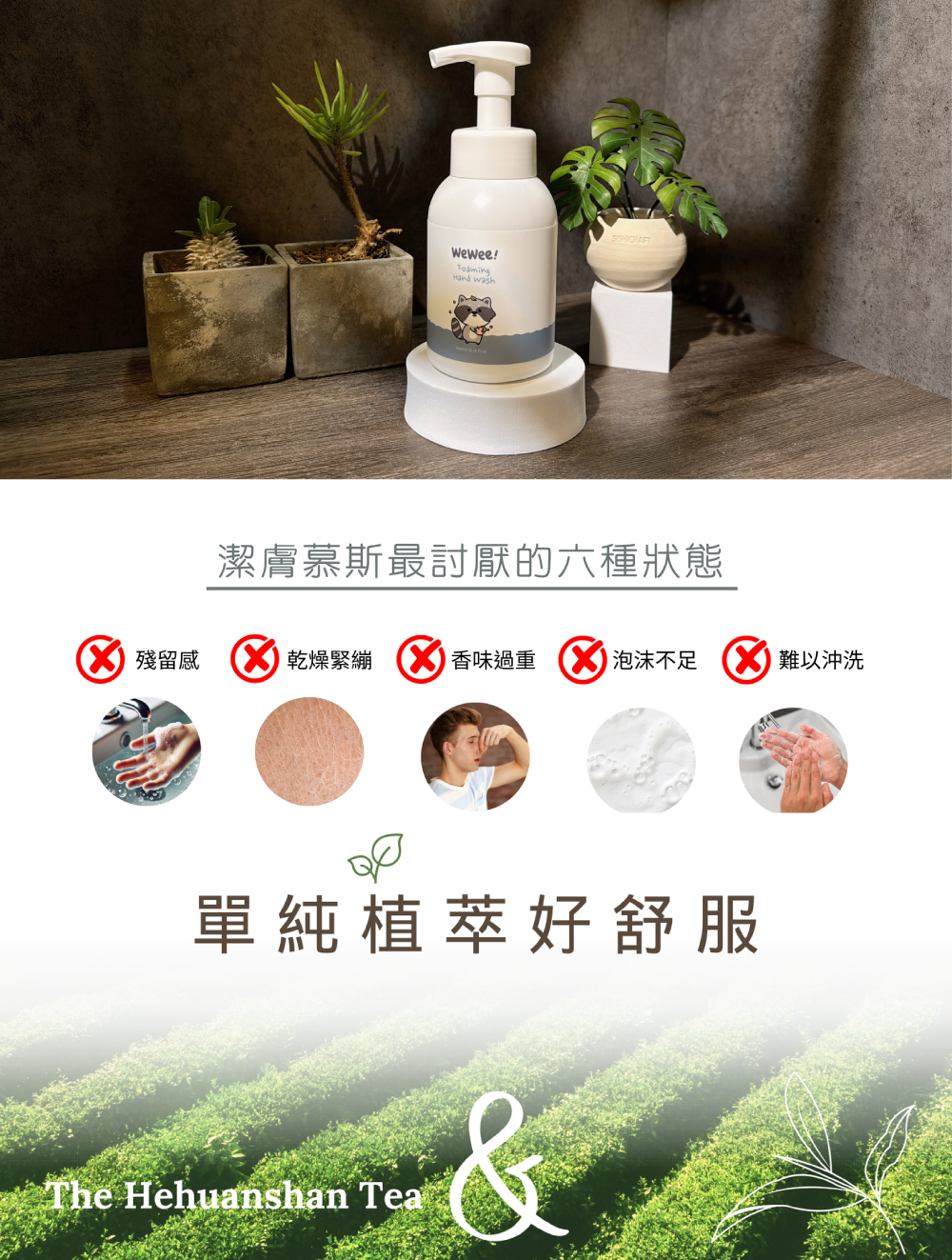 Wewee! 玻尿酸保濕潔膚慕斯|洗手慕斯-蜜桃茶境300ml【麗兒采家】 | 蝦皮購物