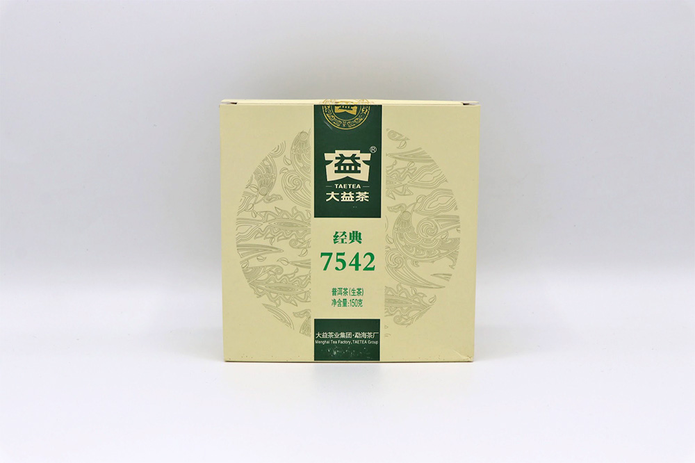 大益普洱生茶 150g/7542 1201「茶有大益」 | 蝦皮購物