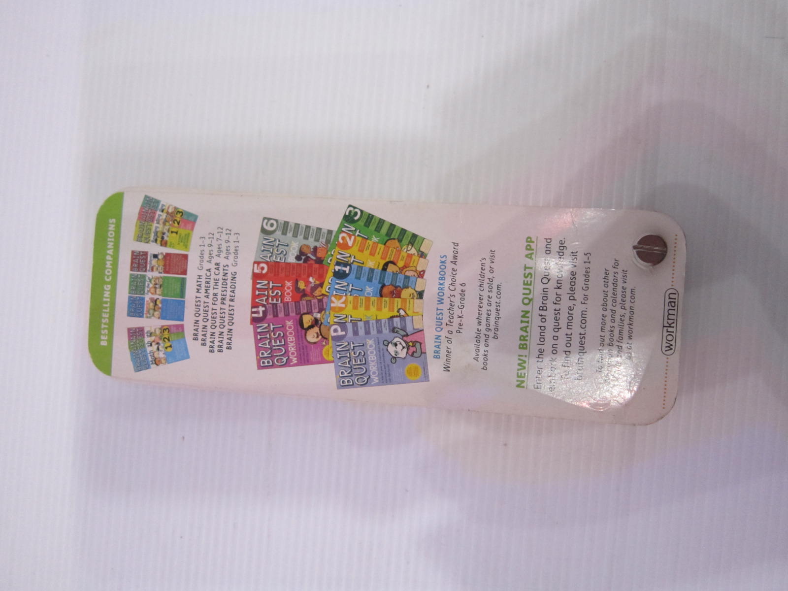 「二手書」4/e BQ問答卡 (只有Deck1) 英文啟蒙單詞卡 Brain Quest 4-5 years | 蝦皮購物