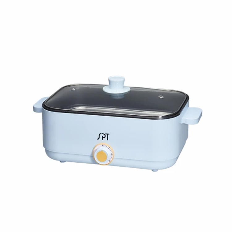 【尚朋堂】多功能蒸煮鍋 藍色 ST-523B 廚房神器 蒸鍋 多功能鍋 不沾塗層 不銹鋼蒸盤 廚房家電 小家電 調理鍋 | 蝦皮購物