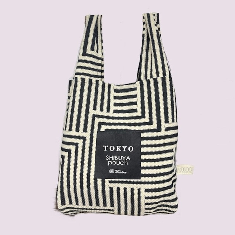 現貨在台速出/日本代購🇯🇵 TOKYO SHIBUYA POUCH 東京 涉谷限定 日本超火紅平價環保購物袋 L號日本製 | 蝦皮購物