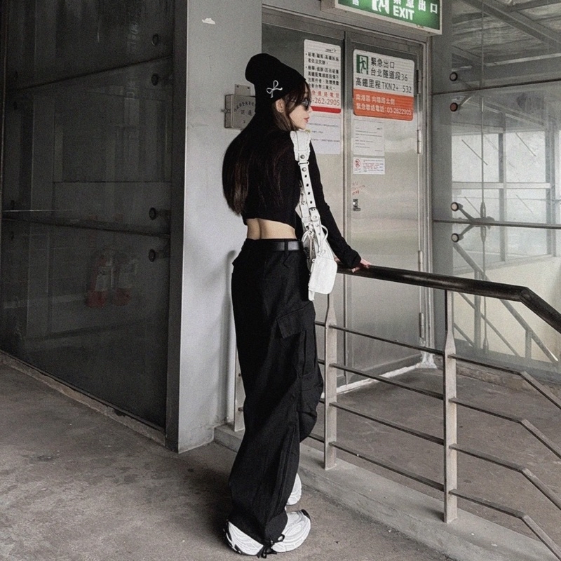 【Shopdcc】 美式 街頭 多口袋 潮流 迷彩 長褲 工裝褲 軍裝褲 寬褲 落地褲 工裝 機能 情侶 軍裝 | 蝦皮購物