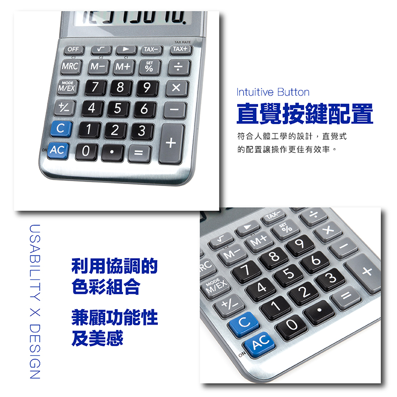 CASIO 卡西歐 迷你桌上型計算機 MS-100FM MS-120FM MS-80F MS-8F 商用 大螢幕 | 蝦皮購物