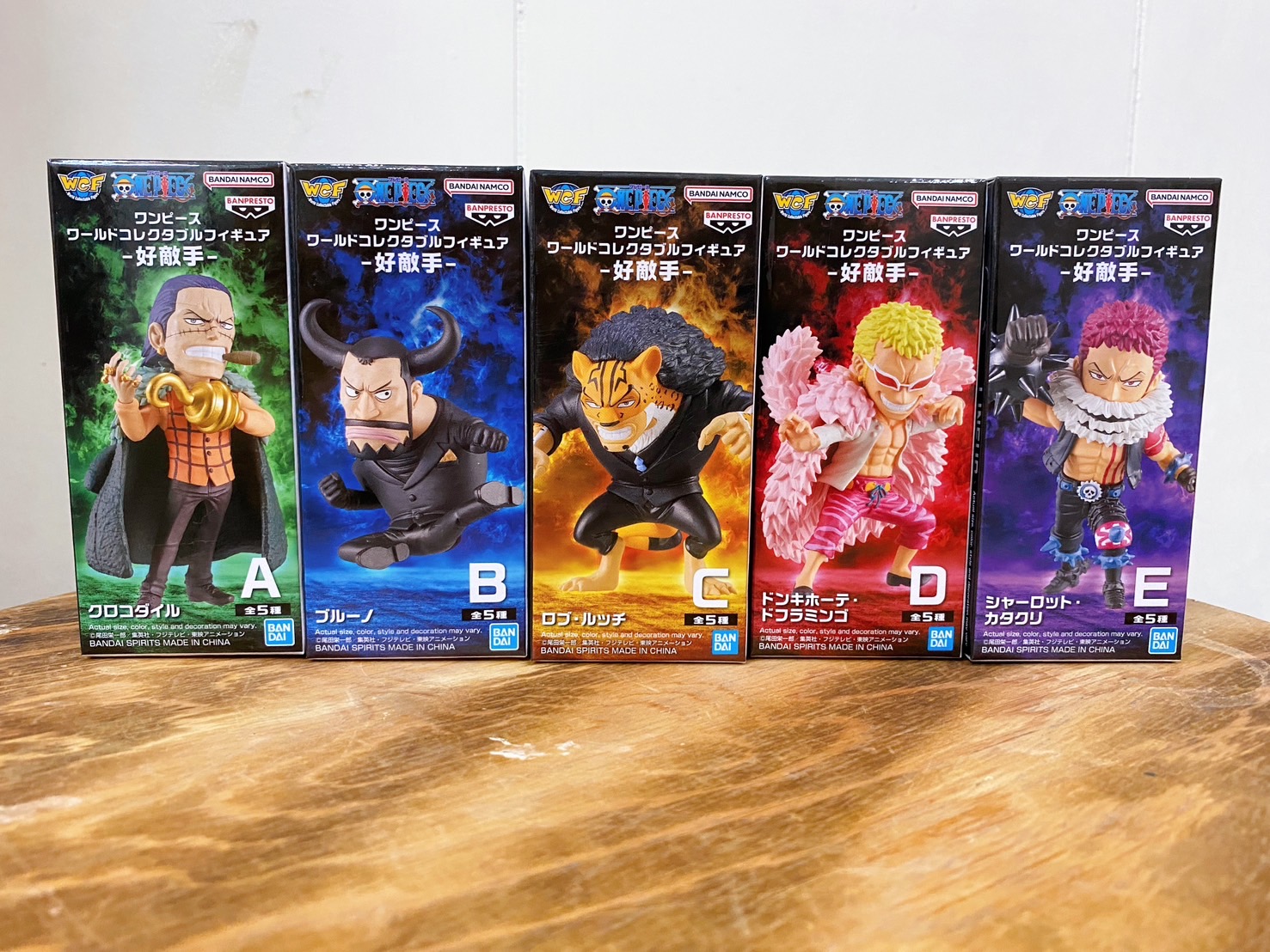 『Vic Toy』現貨 代理版 航海王 海賊王 WCF 好對手 路基 卡塔庫粟 沙鱷 布魯諾 多佛朗明哥 公仔 單售 | 蝦皮購物