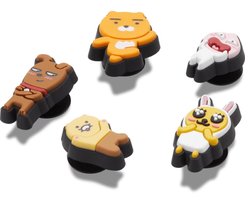 crocs 鞋扣 KaKao Friends 5件組10014382 | 蝦皮購物