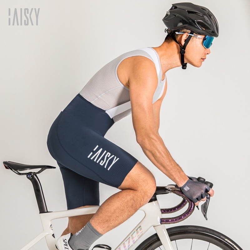 BAISKY百士奇自行車男款空力吊帶短褲 速力III 深藍 | 蝦皮購物