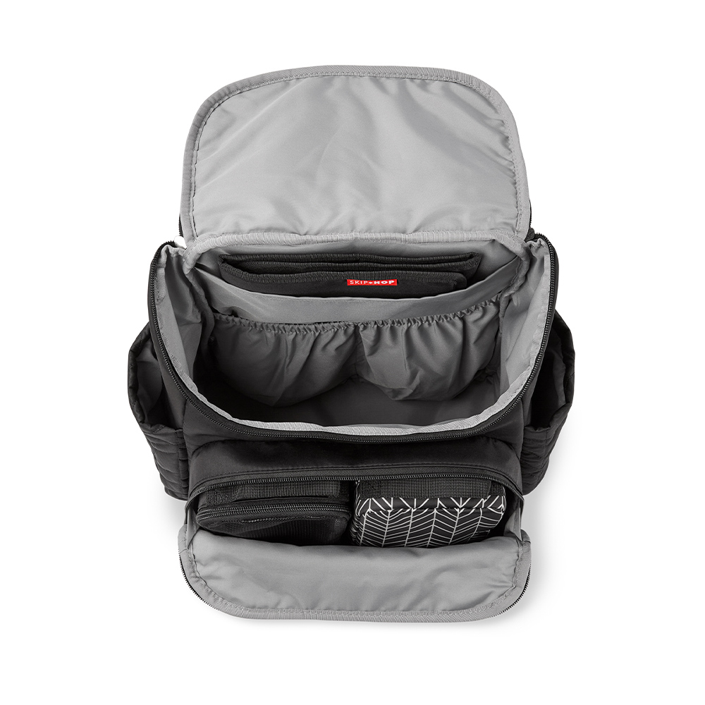 SKIP HOP 美國 Forma 菱格紋 多功能 媽媽包 後背包 大開口 防潑水【YODEE優迪】 | 蝦皮購物