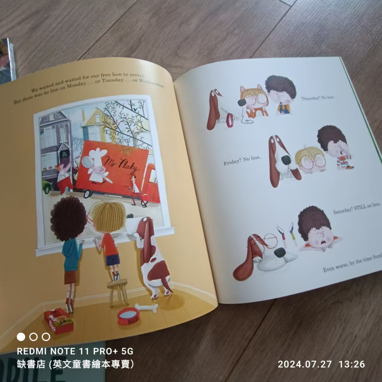 現貨🍀平裝英文幽默繪本There's A Lion in My Cornflakes🍀缺書店 | 蝦皮購物