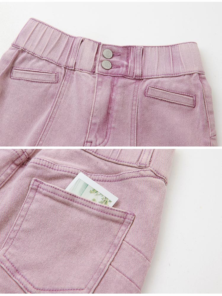 OB嚴選 視覺細-5KG．鬆緊腰彈力炒鹽喇吧顯瘦褲 《BA7503》大尺碼/女裝/現貨 | 蝦皮購物