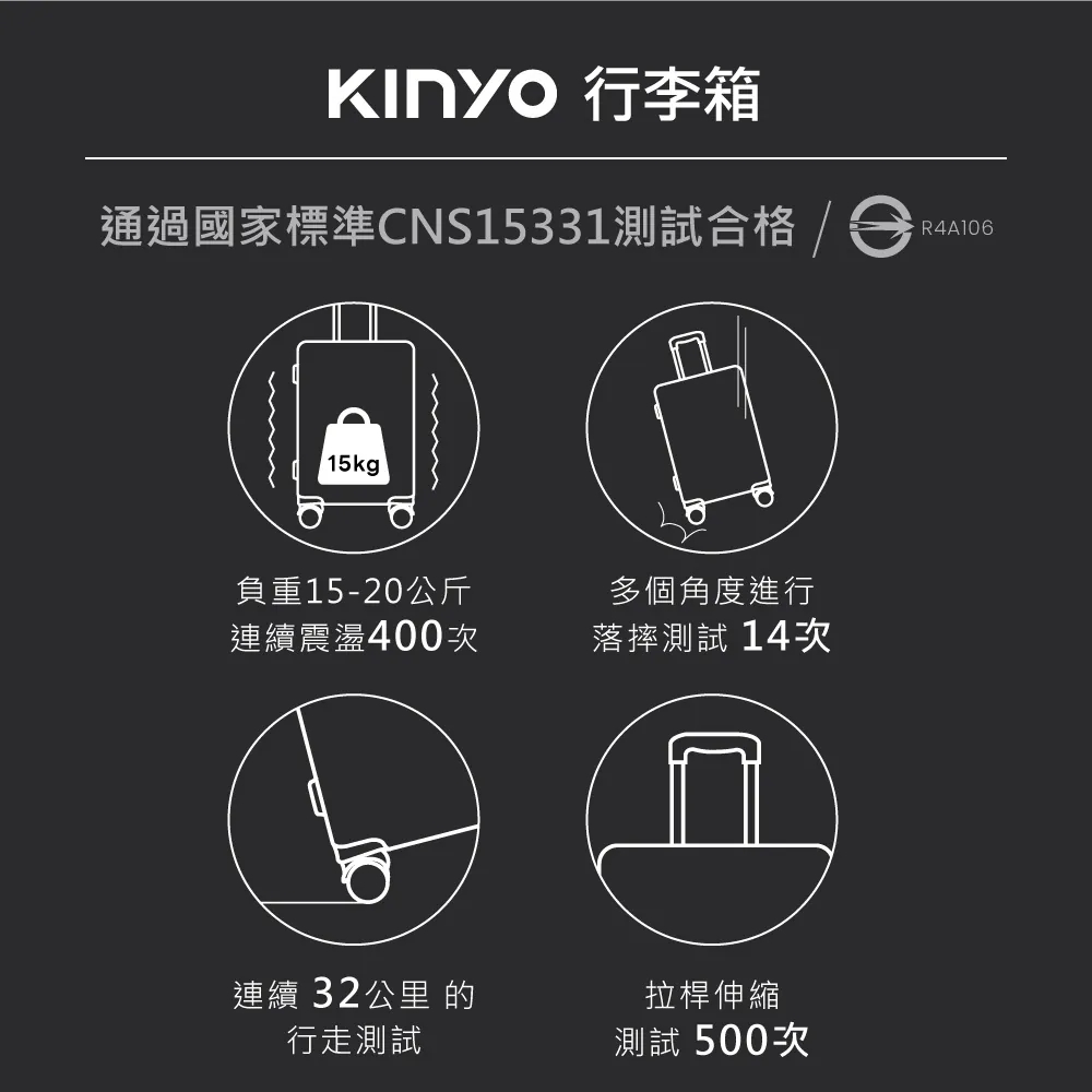 【KINYO】前開式行李箱 河馬箱 1:9 28吋 可擴充 行李箱 旅行箱 拉桿箱 上掀行李箱 飛機靜音輪360 | 蝦皮購物